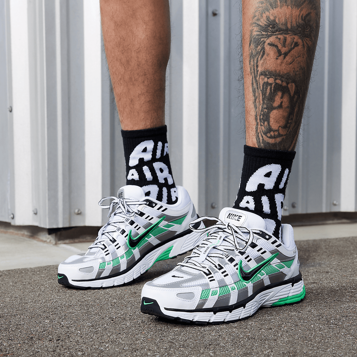 Nike P-6000 Spring Green | The Vault UK